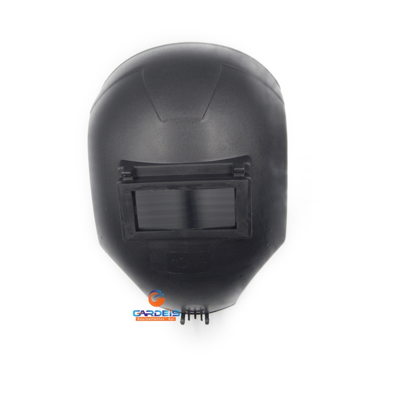 Máscara de Solda com Visor Fixo PLASTCOR IRON MAN VF C.A 36014 - PLASTCOR