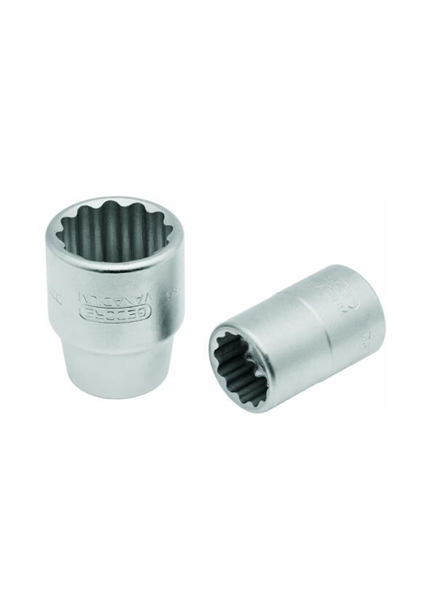 Soquete Estriado Encaixe 3/4 GEDORE D 32 - 19 MM - GEDORE