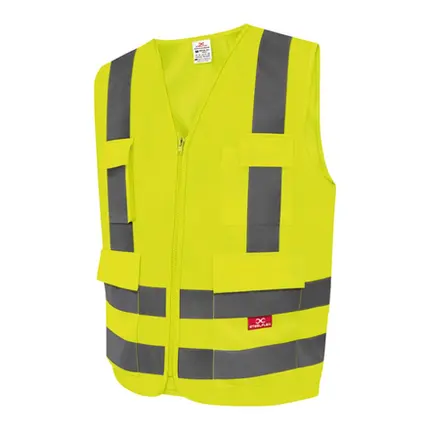 Colete com 4 Bolsos Verde STEELFLEX - STEELFLEX