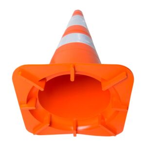 Cone para Sinalização Emborrachado 75cm NBR 15071 KTELI - KTELI